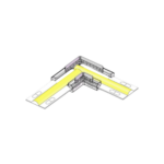 10mm L-Shaped LED Strip Connectors | Eagle Square
